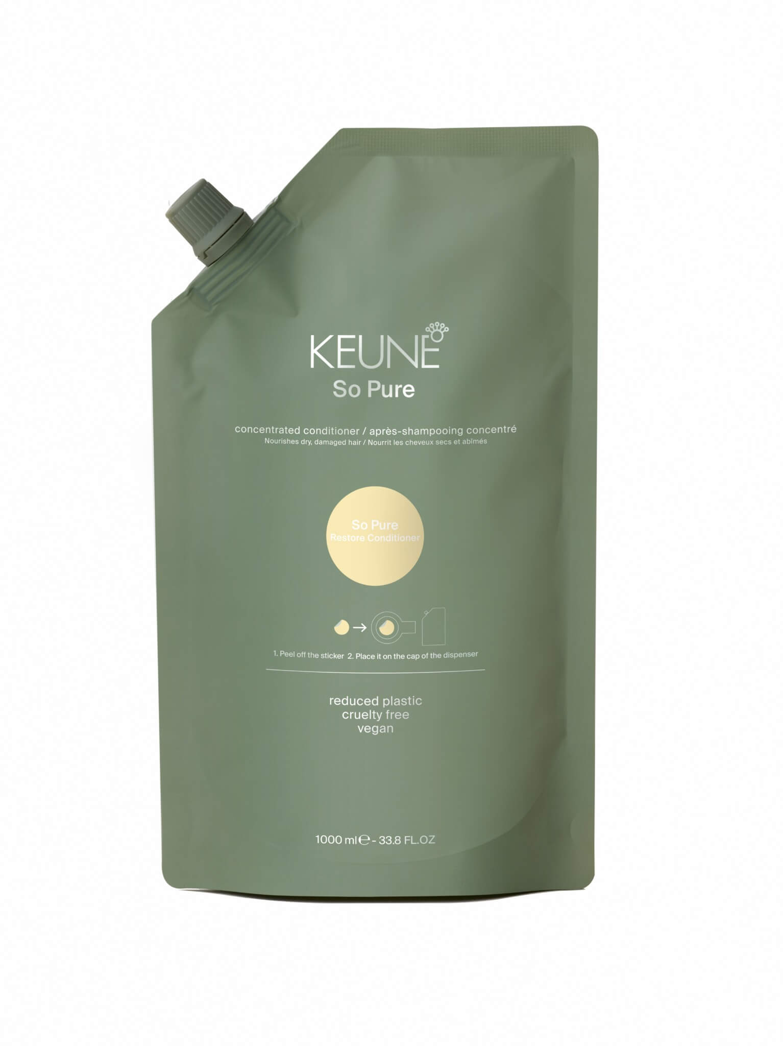 Keune So Pure Restore Conditioner 1000ml | Rijke hydratatie